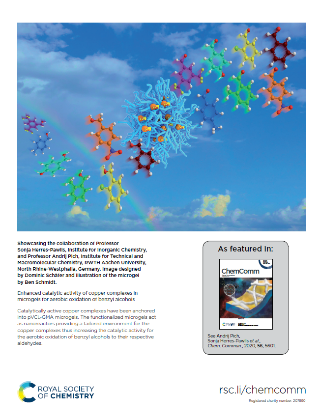 SFB 985 on the back cover of Chemical Communications – SFB 985